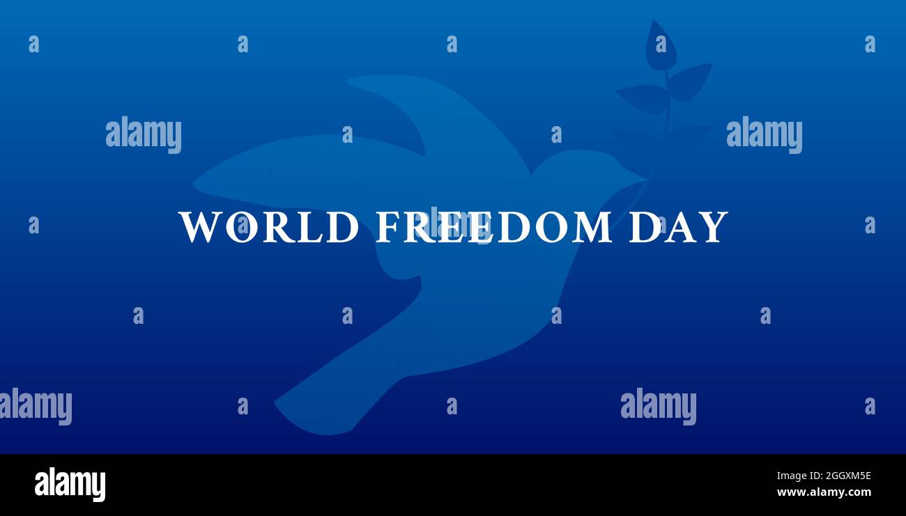 World Freedom Day Background Illustration Stock Vector Image & Art - Alamy