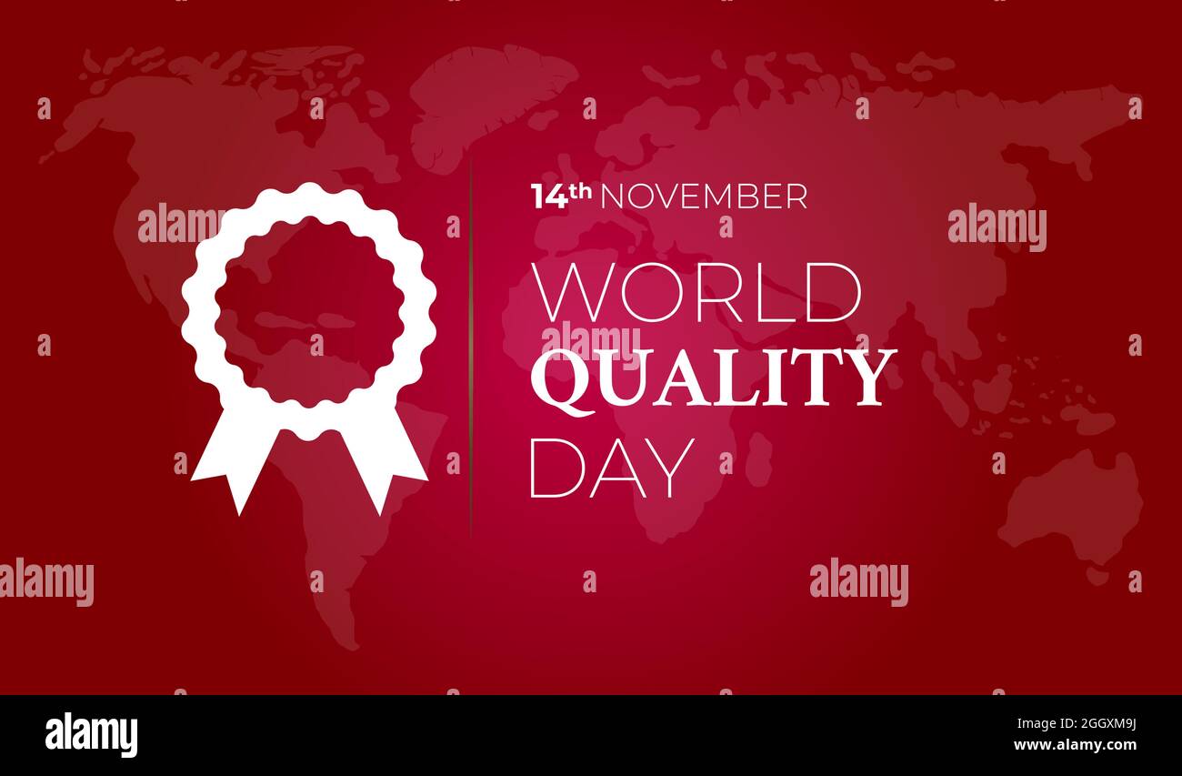 World Quality Day Background Illustration Stock Vector Image & Art - Alamy