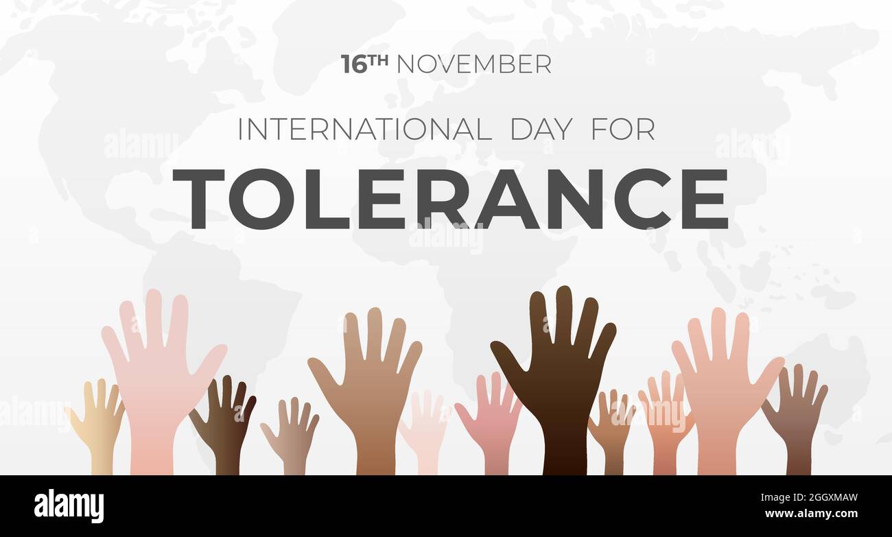 International Day for Tolerance Background Illustration Stock Vector ...