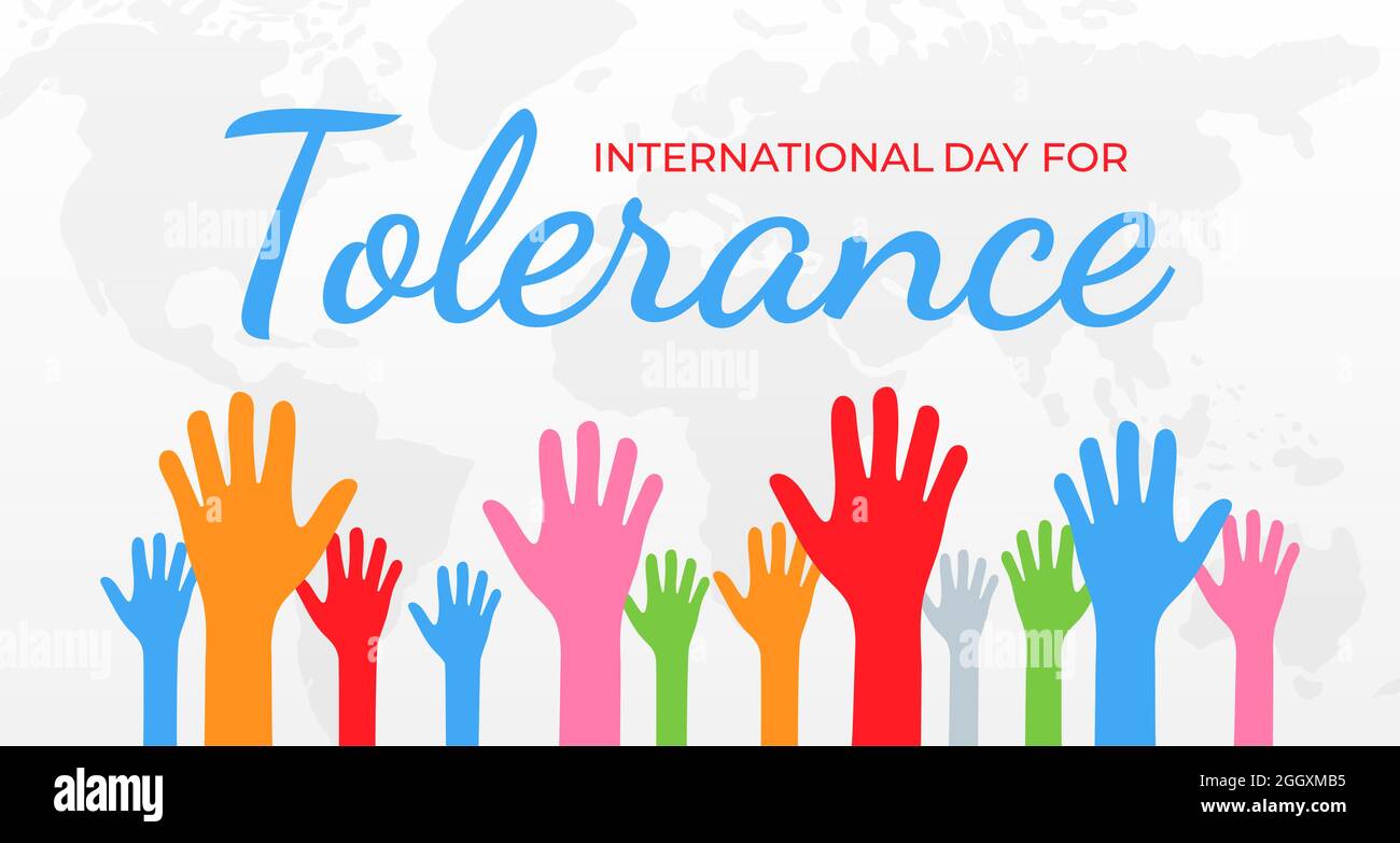 International Day for Tolerance Background Illustration Stock Vector ...