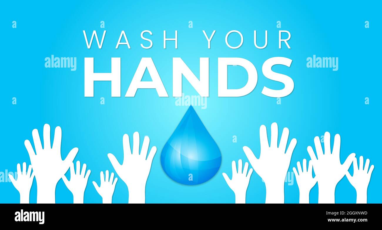 Hands background Stock Vector Images - Alamy