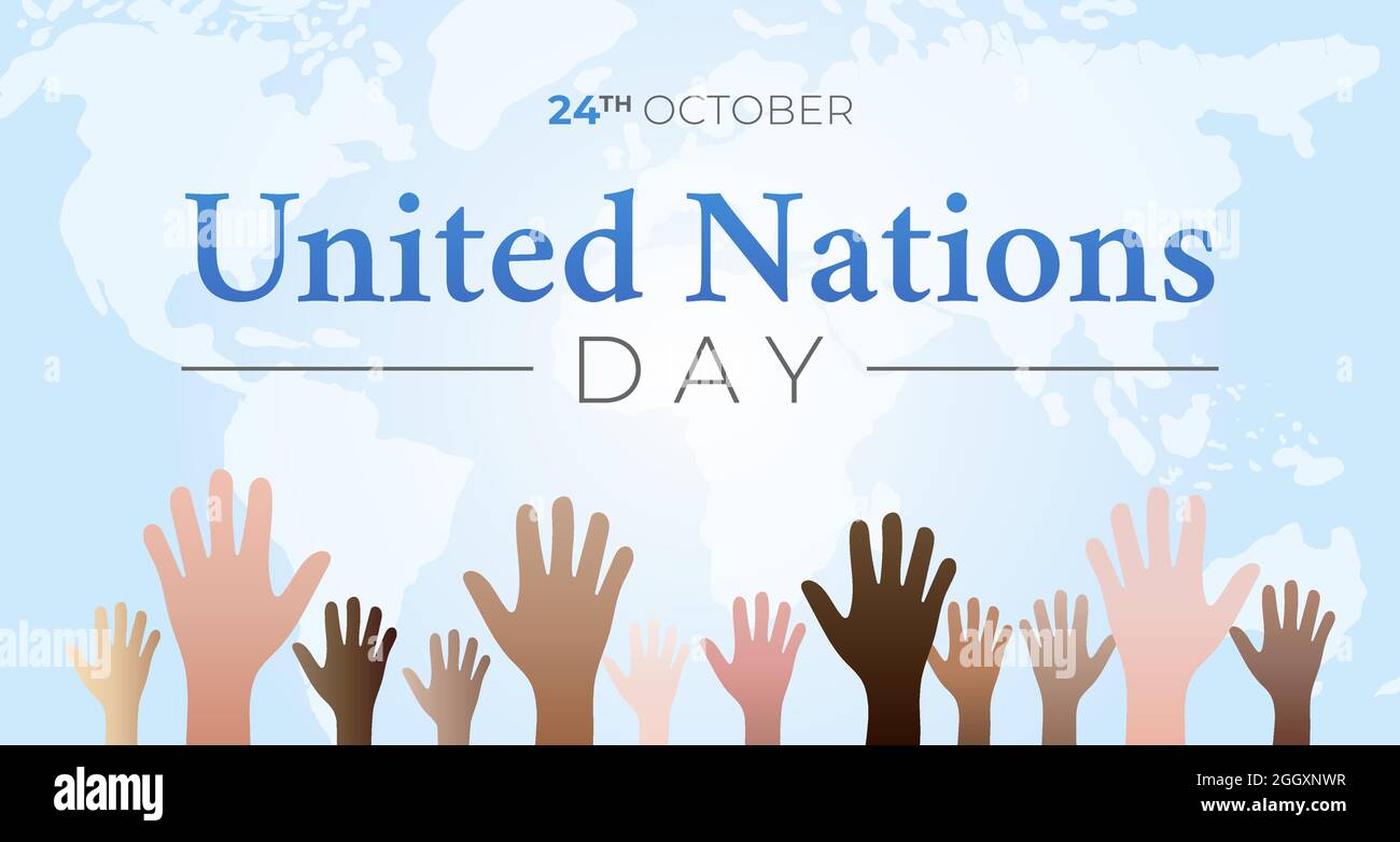 Poster united nations day Stock Vector Images - Alamy