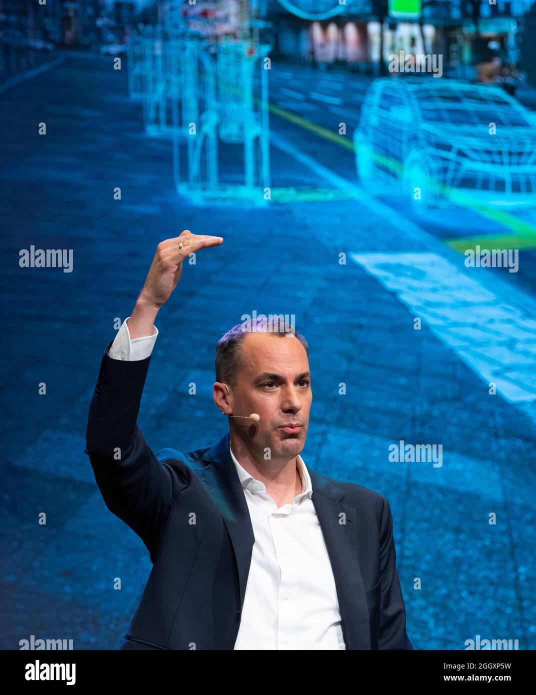 Munich, Germany. 03rd Sep, 2021. Cedrik Neike, Member of the Managing ...