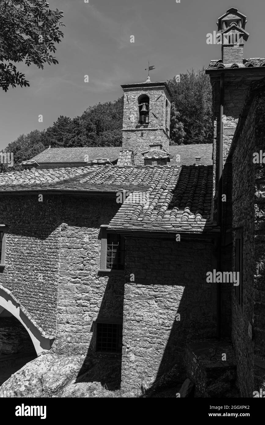Franciscan monastery facade Black and White Stock Photos & Images - Alamy