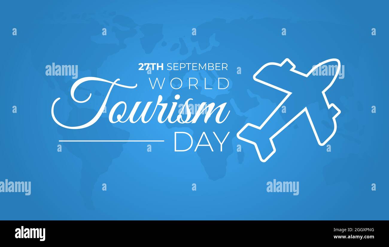 World tourism day concept Stock Vector Images - Alamy