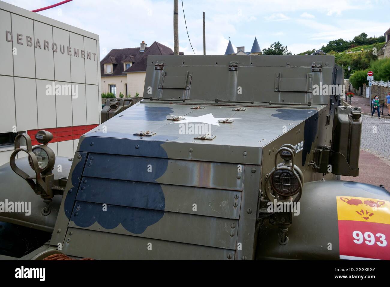 Us army half track wwii hi-res stock photography and images - Alamy