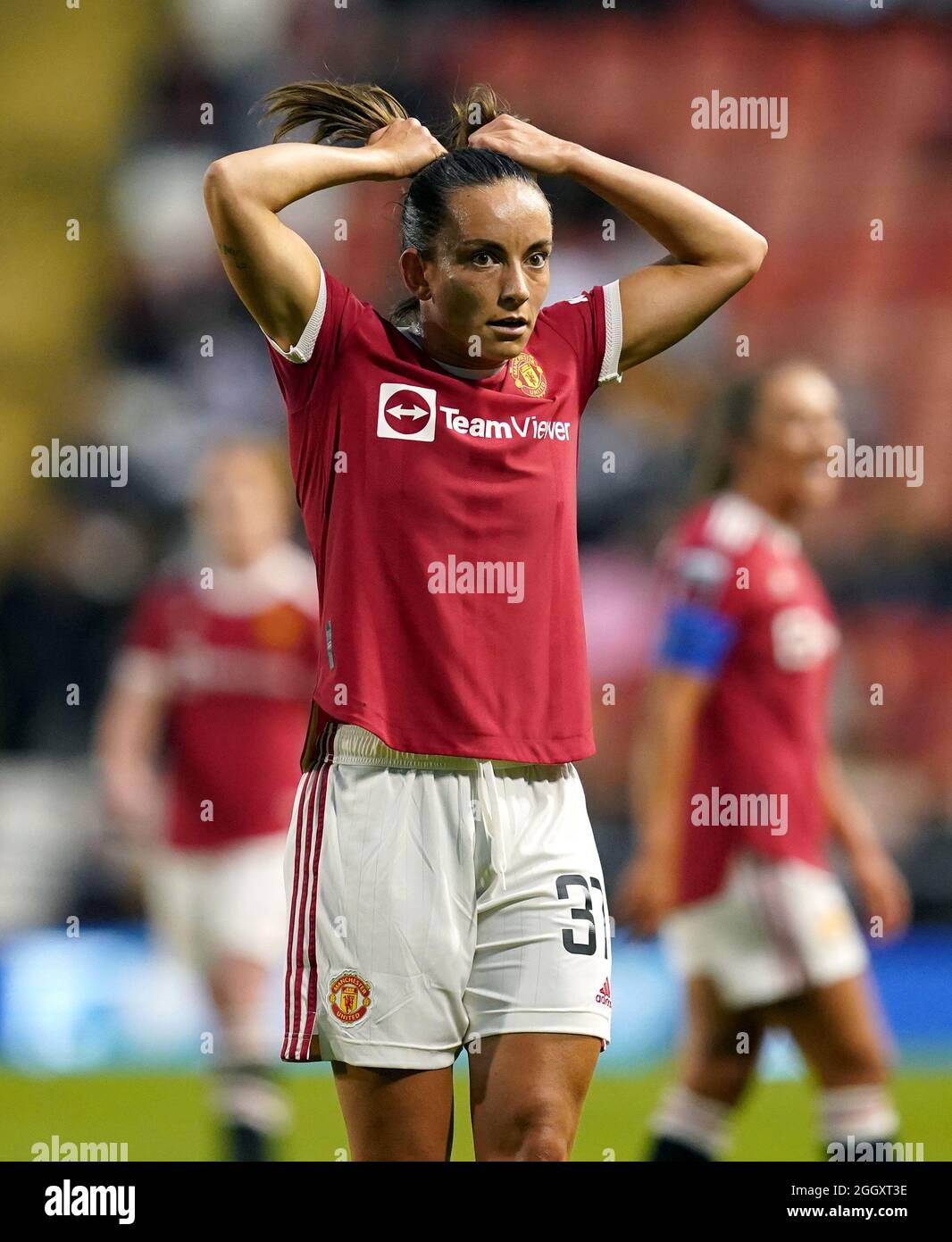 Manchester United's Lucy Staniforth during the FA Women's Super League ...