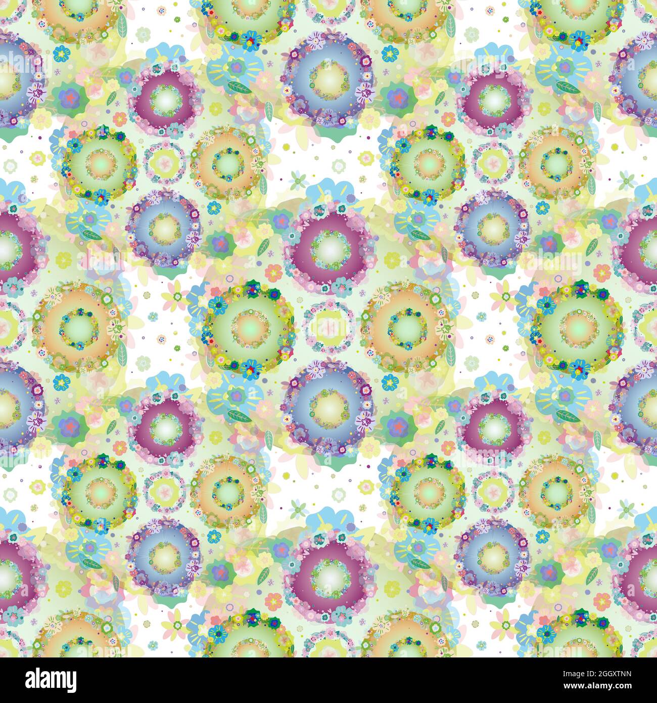 Multi colored garden Stock Vector Images - Alamy