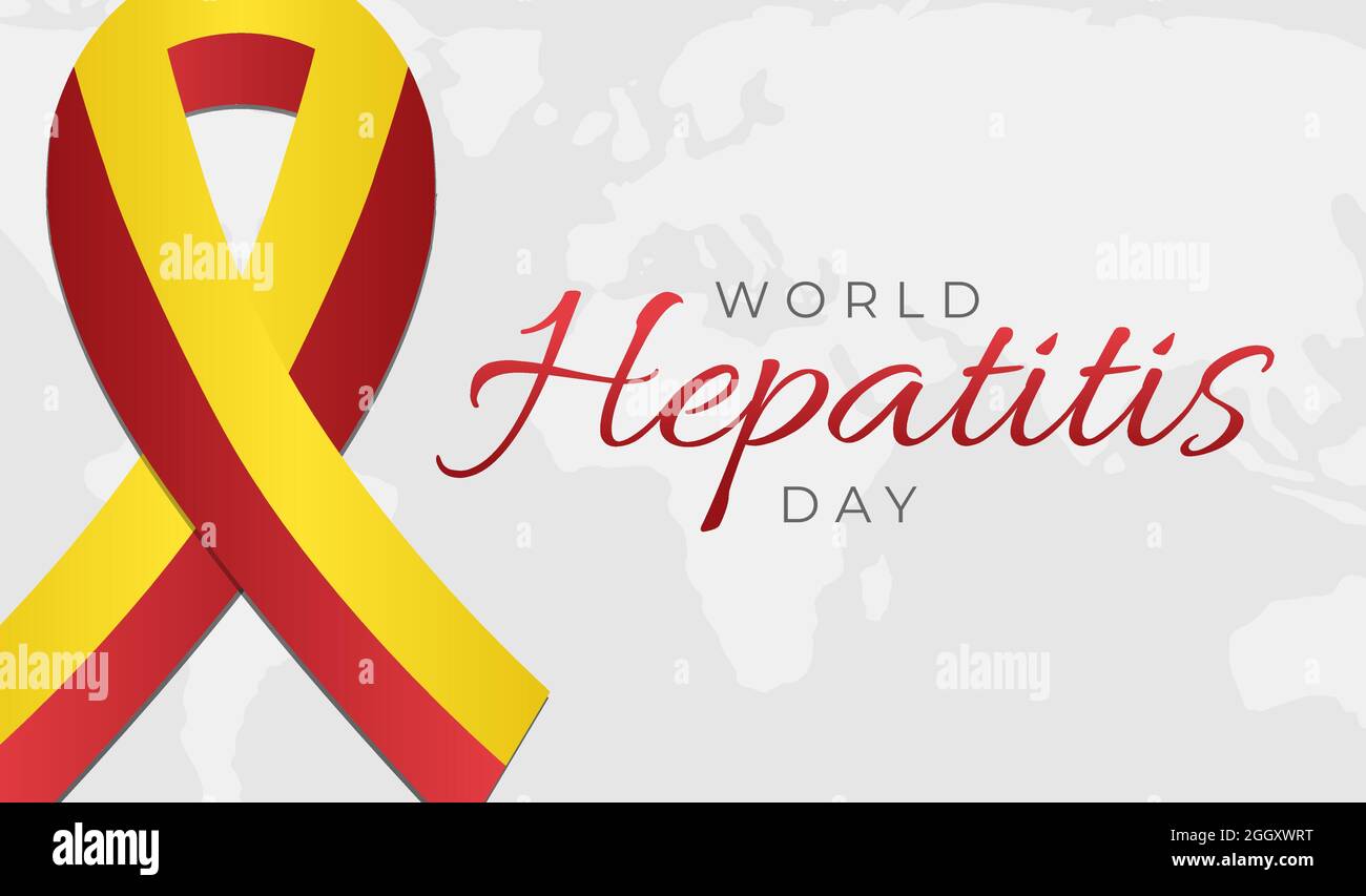 Hepatitis Day Background Illustration Banner Stock Vector Image & Art ...