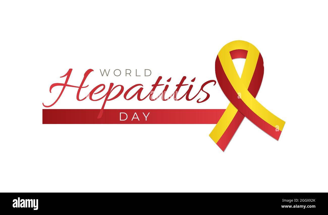World Hepatitis Day Logo Illustration Design Stock Vector Image & Art ...