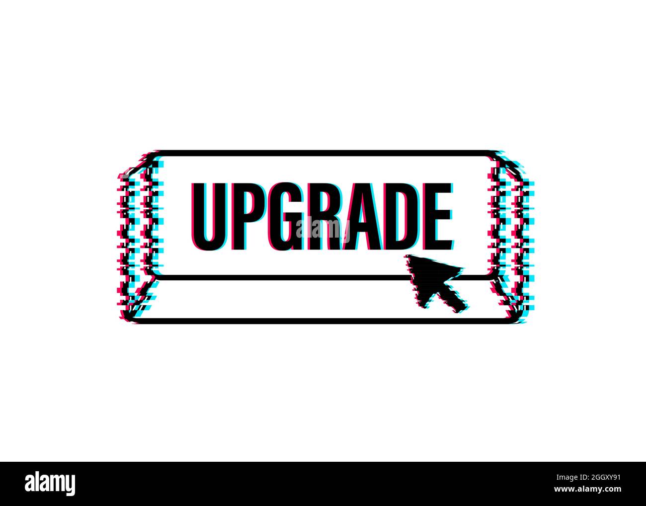 Time upgrade sign square Stock Vector Images - Alamy