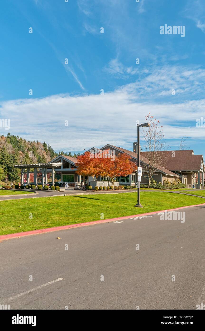 The clubhouse at the Fairwood Golf and Country Club in Fairwood ...