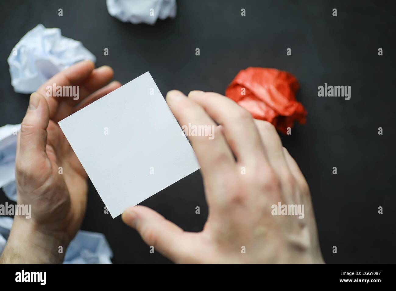 Colored pieces of paper. The concept of creativity and formation of ...