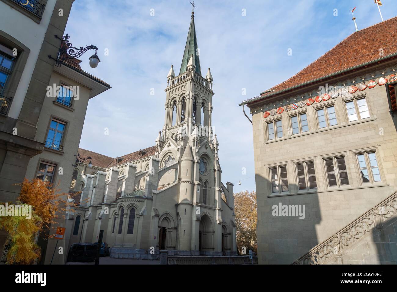 Church of St Peter and Paul - Bern, Switzerland Stock Photo - Alamy