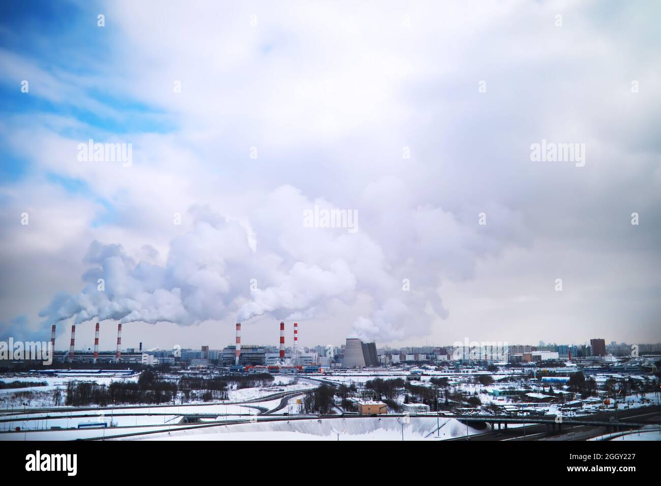 Environmental problem of environmental pollution and air in large ...