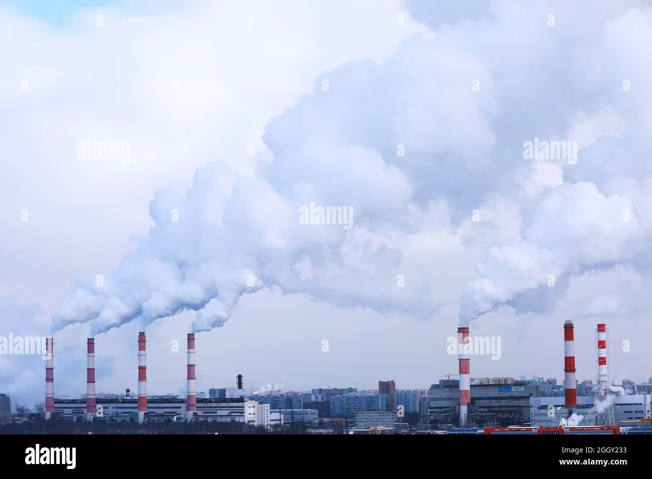 Environmental problem of environmental pollution and air in large ...