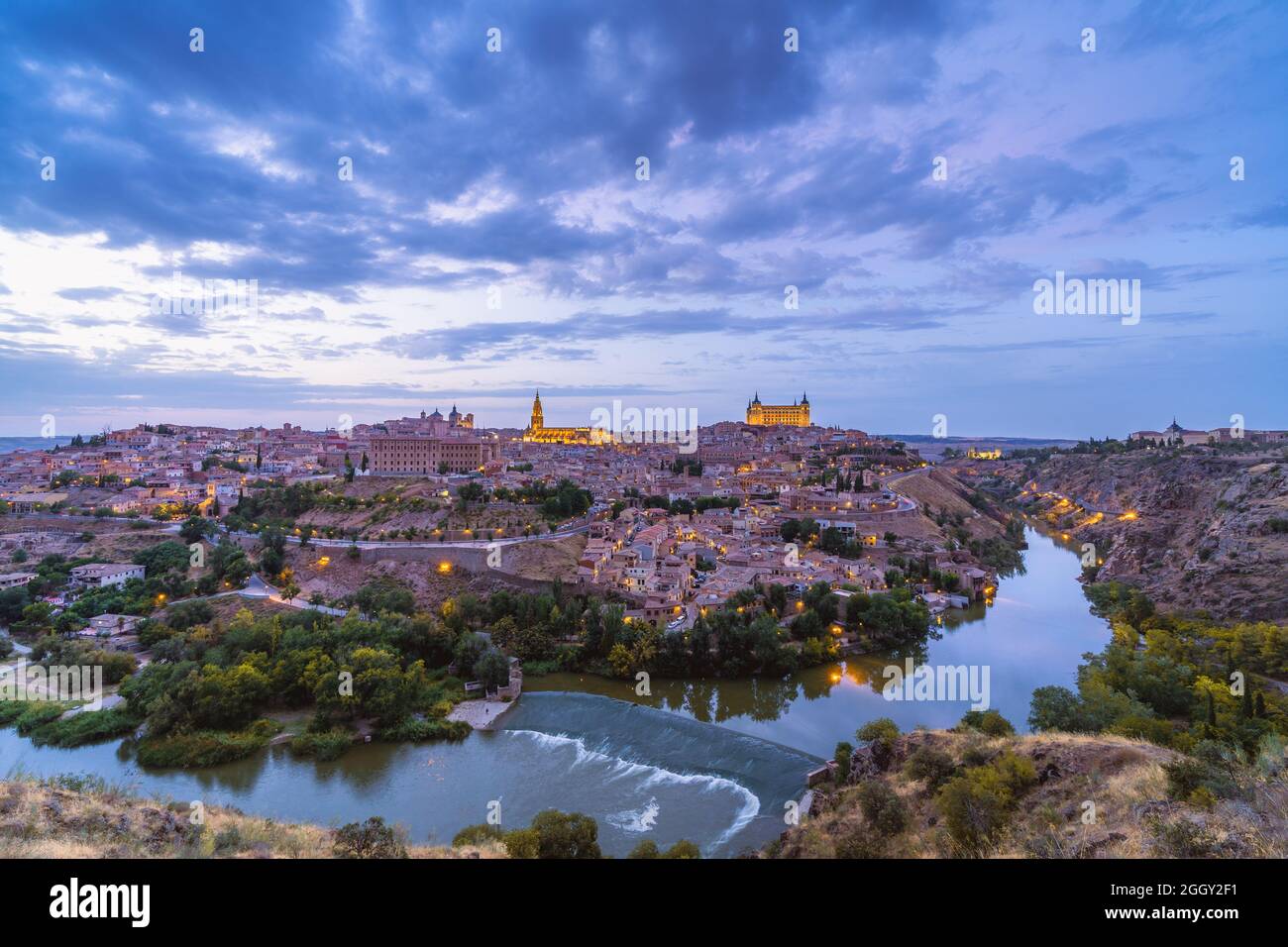 Toledo viewpoint hi-res stock photography and images - Alamy