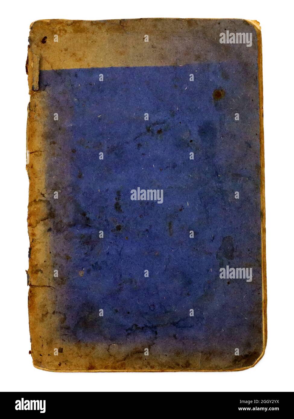 Vintage Notebook Cover on white background Stock Photo - Alamy