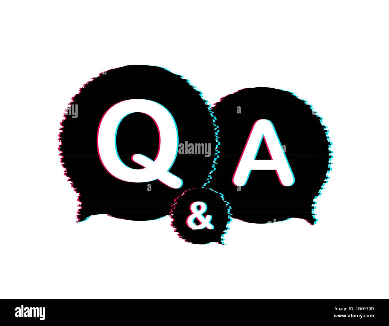 Glitch bubble hi-res stock photography and images - Alamy