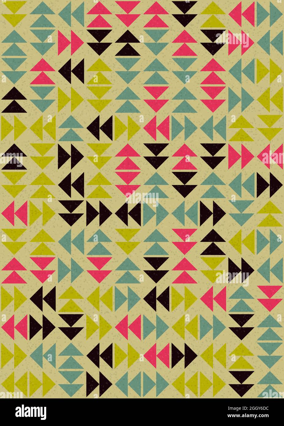 Abstract Geometrical generative computational art illustration Stock ...