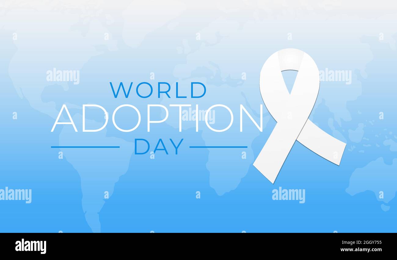 World Adoption Day Background Illustration Design Stock Vector Image ...