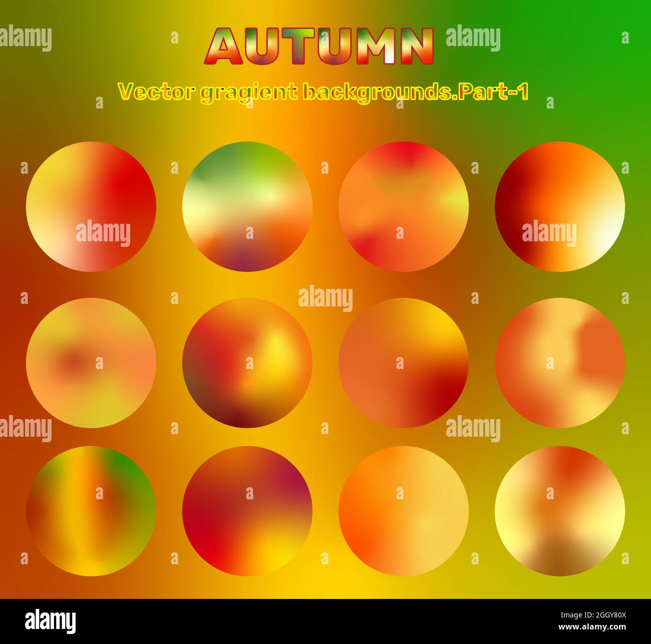 Gradients in nature Stock Vector Images - Alamy