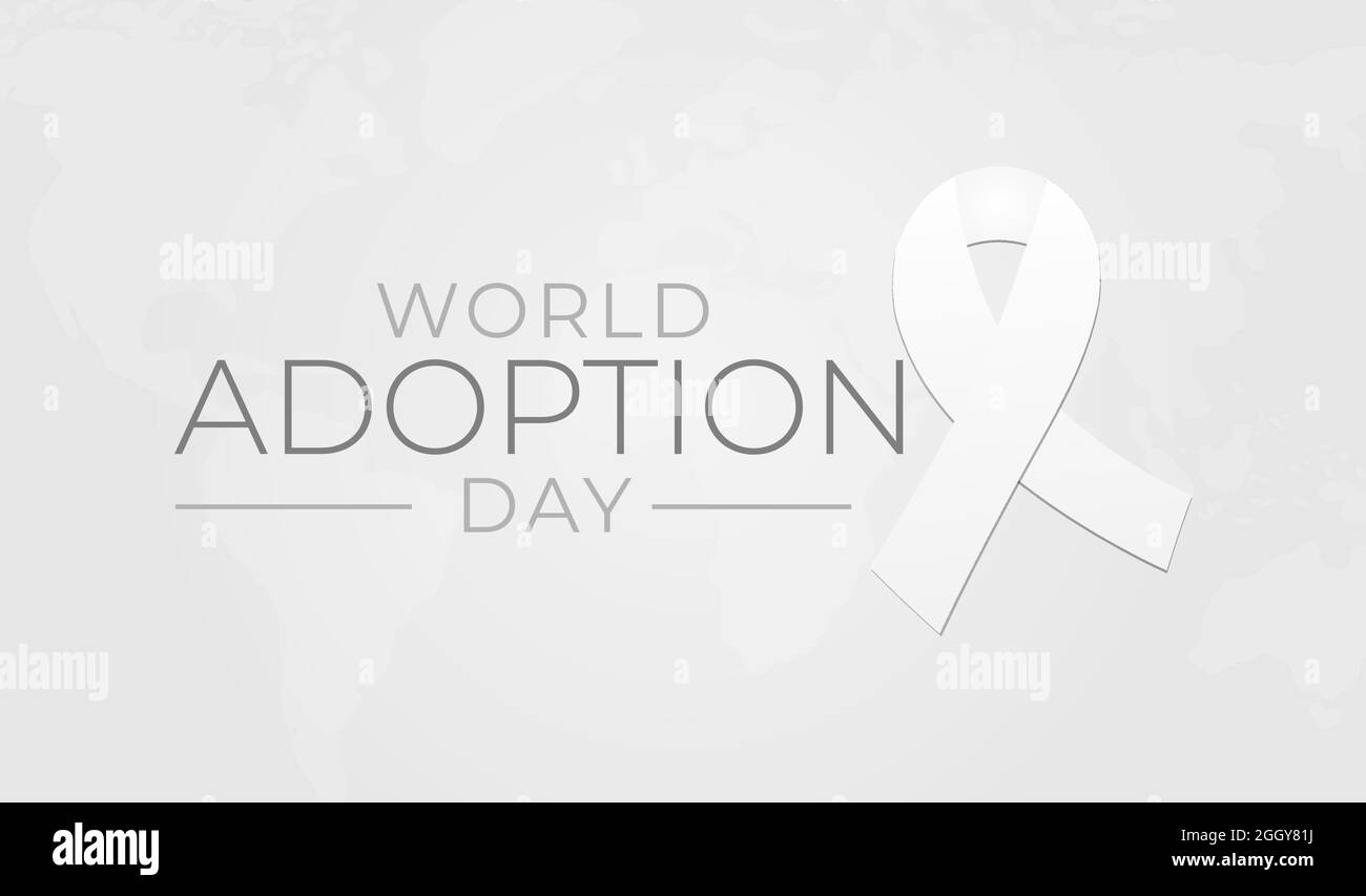 World Adoption Day Background Illustration Stock Vector Image & Art - Alamy