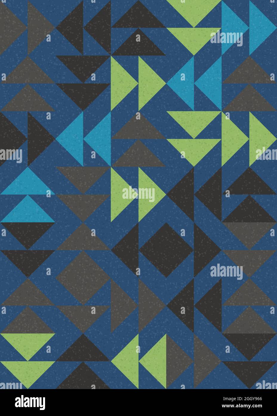 Abstract Geometrical generative computational art illustration Stock ...