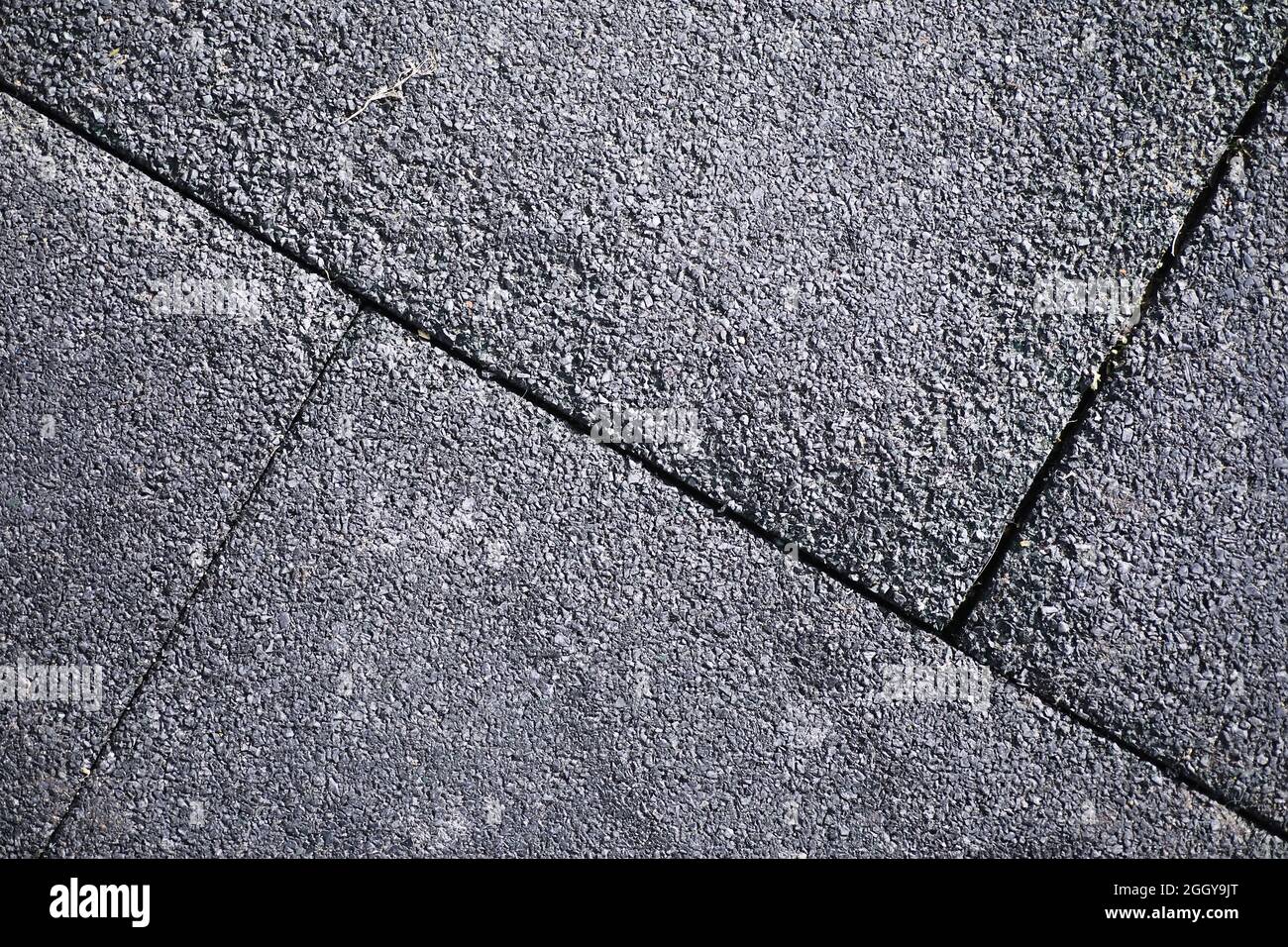 Grey paving stone, pedestrian walkway, pavement close up, the texture ...