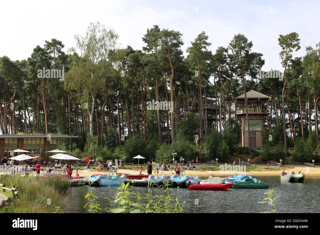 Waterfront and Action Challenge, Center Parcs Woburn Forest, Fordfield ...