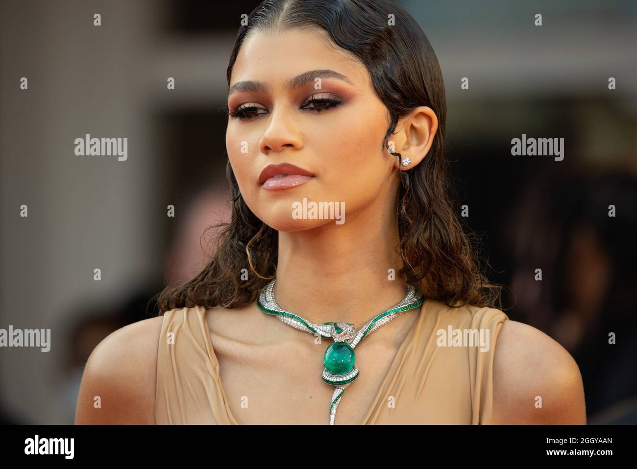 Venice, Italy. 03rd Sep, 2021. Zendaya attends the red carpet of the ...