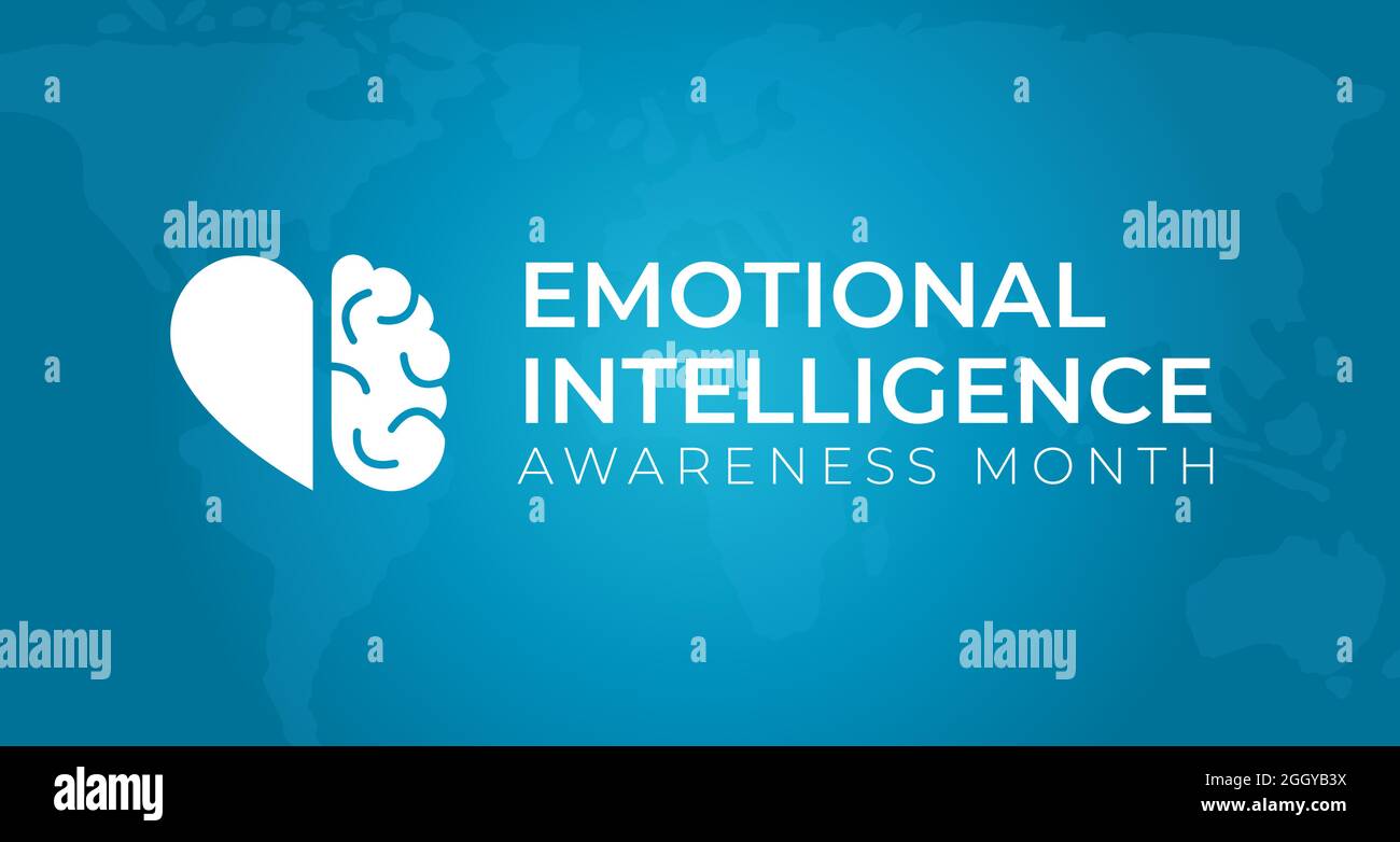 Emotional Intelligence Background Banner Illustration Stock Vector ...