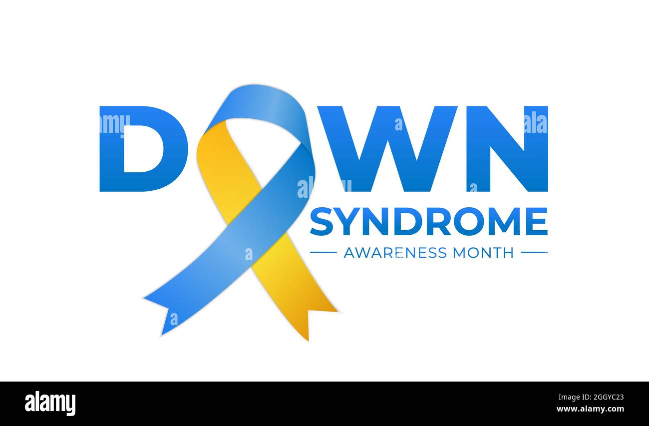 Down Syndrome Awareness Month Illustration Stock Vector Image & Art - Alamy