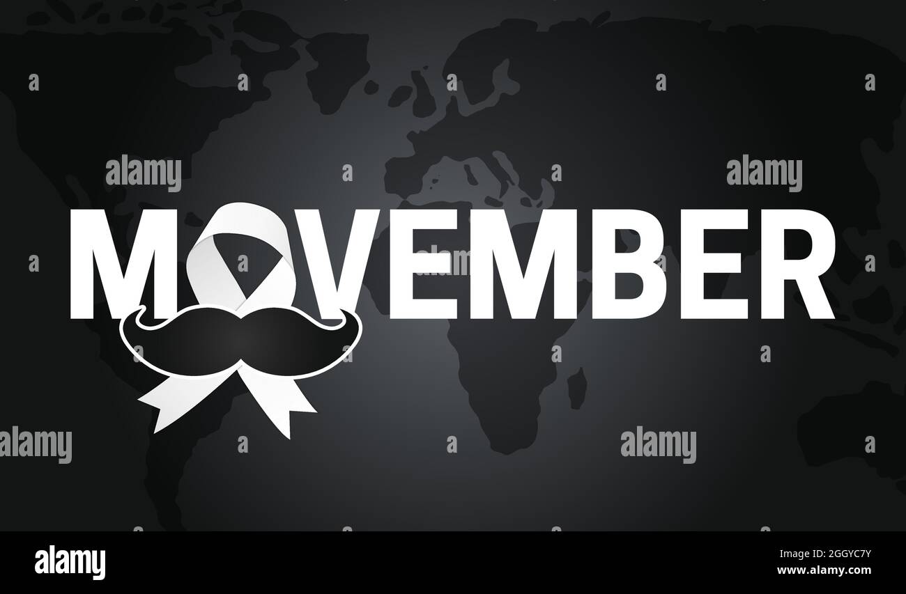 Movember moustache Stock Vector Images - Alamy