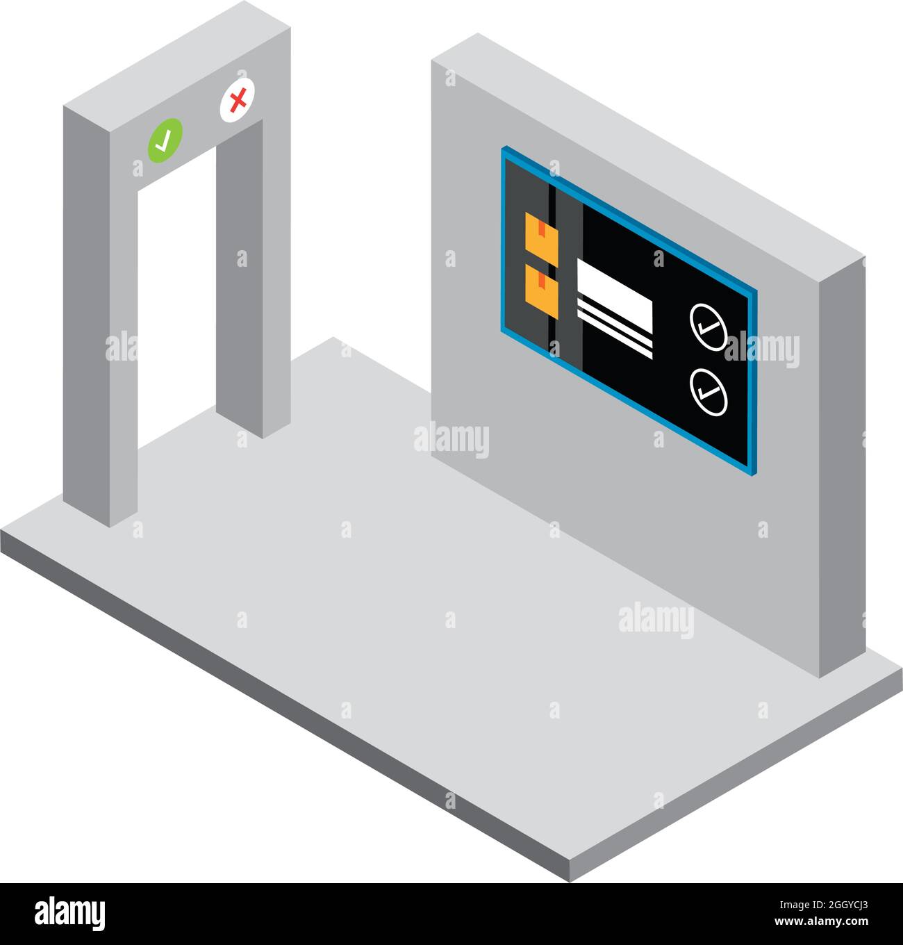 factory machine checking Stock Vector Image & Art - Alamy