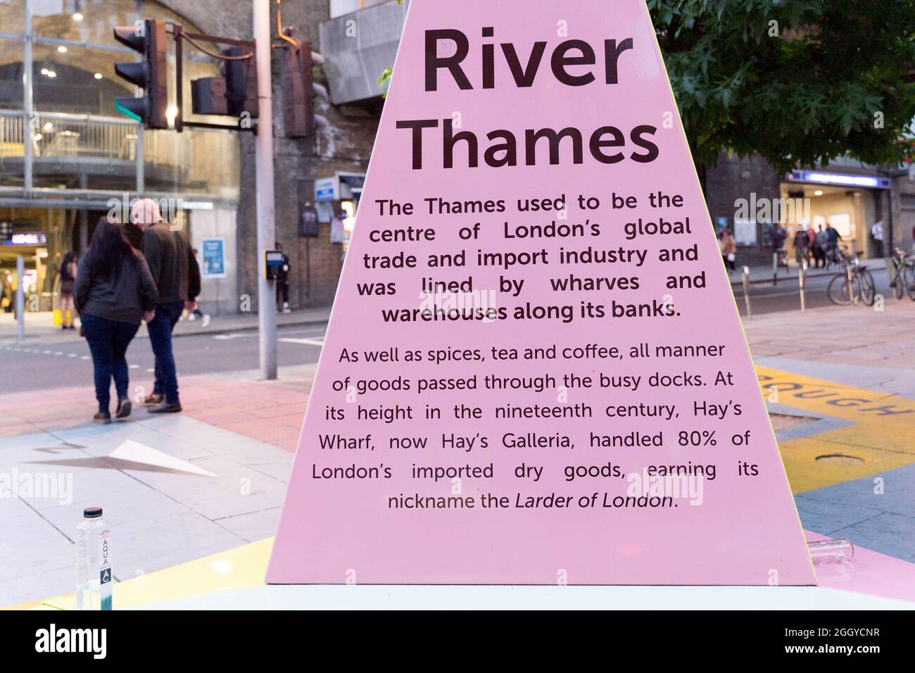 Information on River Thames Stock Photo - Alamy