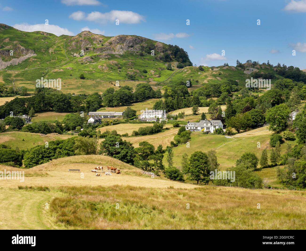 Little Langdale, Lake District, UK Stock Photo - Alamy