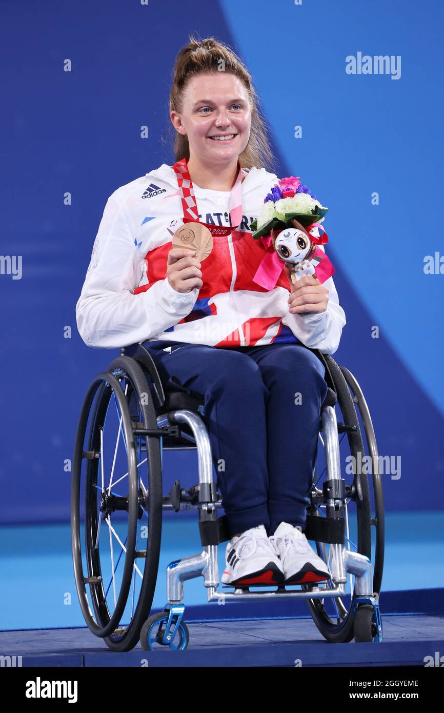 Tokyo, Japan. 3rd Sep, 2021. Jordanne Whiley (GBR) Wheelchair Tennis ...