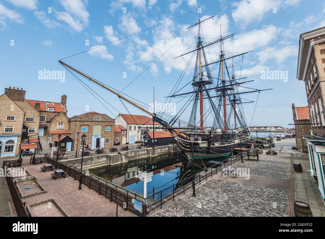 This is the Victorian era 3 mast tall-ship of the British Royal Navy ...