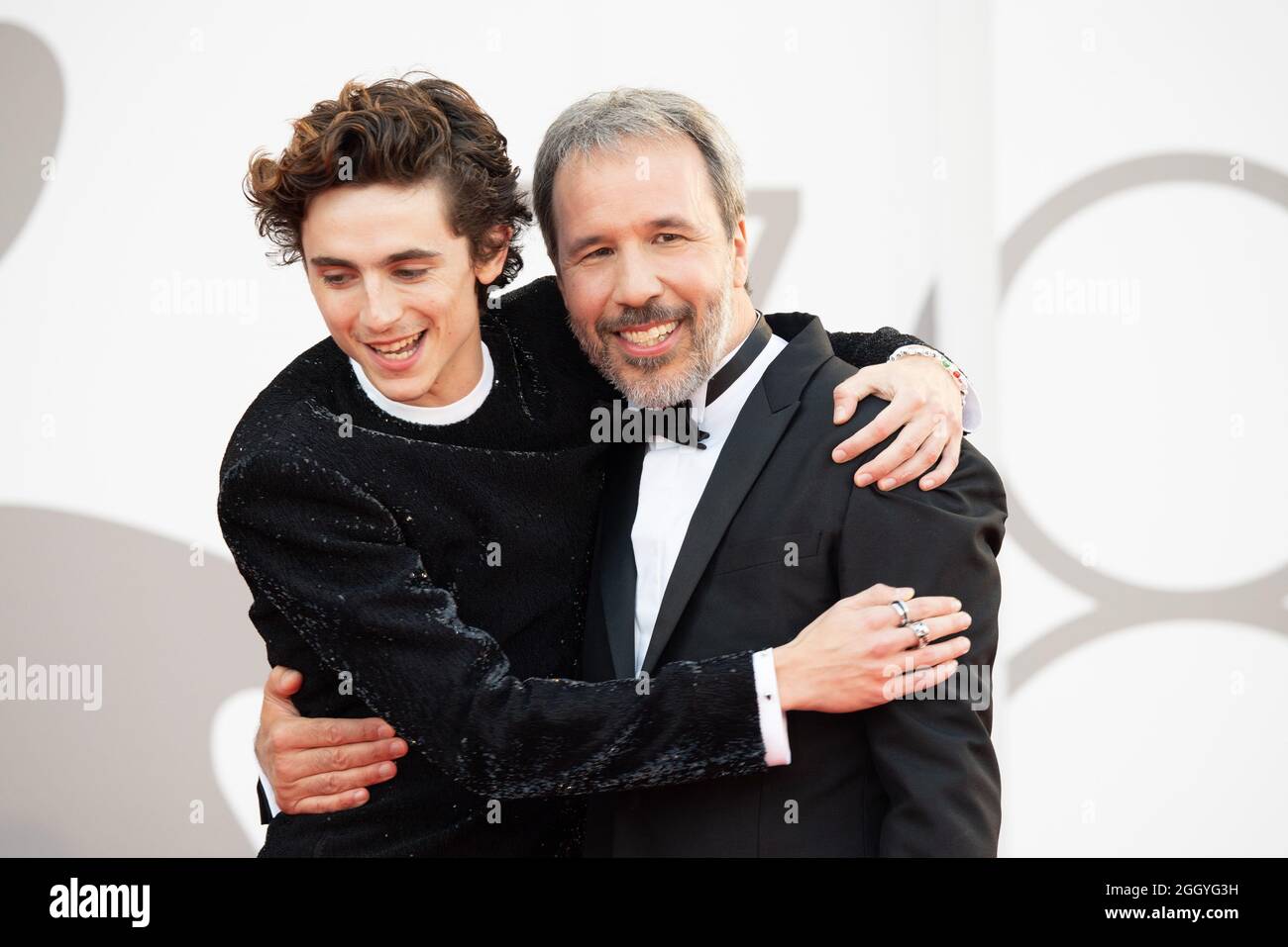 Venice, Italy. 03rd Sep, 2021. Timothee Chalamet and Denis Villeneuve ...