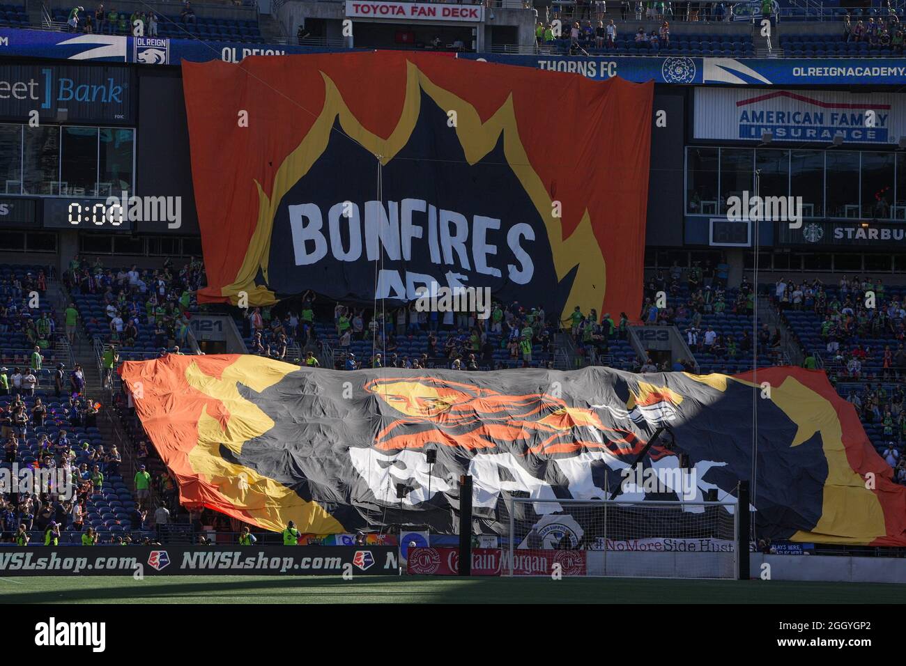 Portland thorns tifo hi-res stock photography and images - Alamy