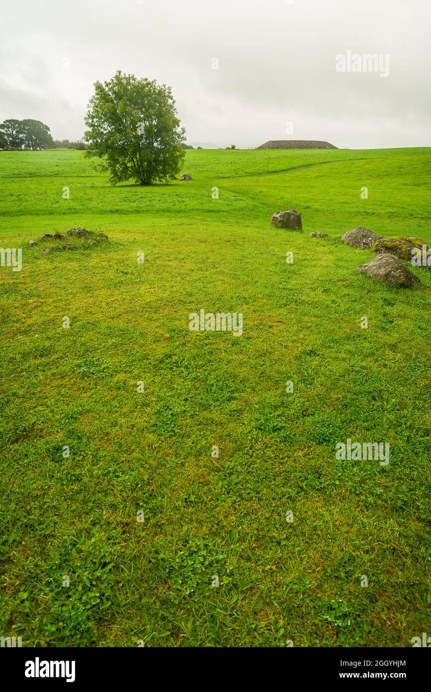 Carrowmore megalithic site in ireland Stock Photo - Alamy