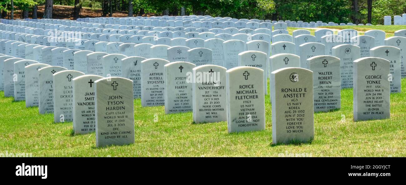 Veterans Memorial Cemetery Stock Photo - Alamy