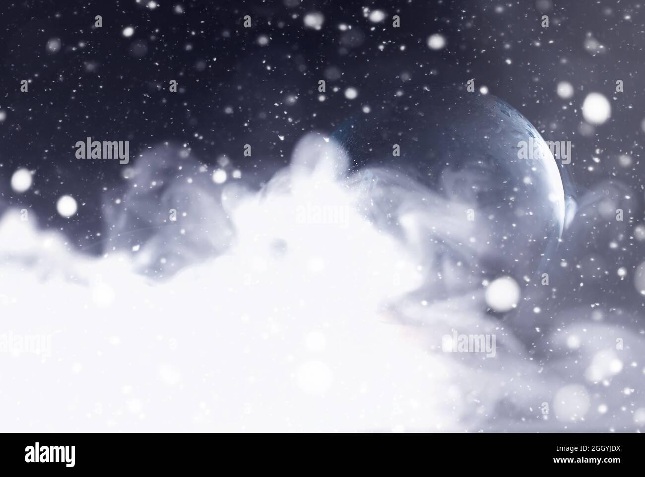 Crystal ball predict the fate. Guessing for the future Stock Photo - Alamy
