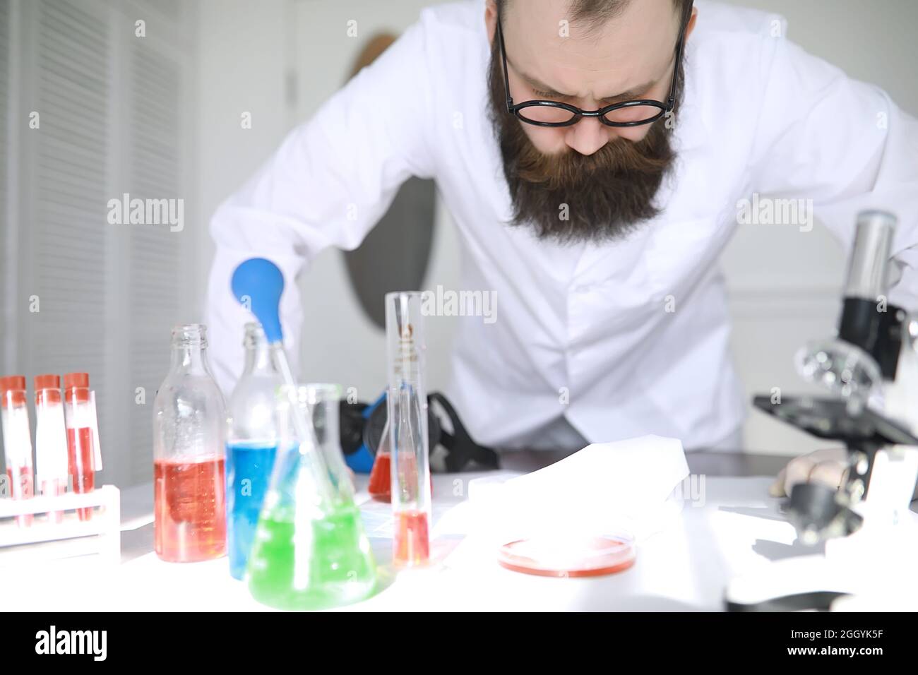 Crazy Scientific High Resolution Stock Photography and Images - Alamy