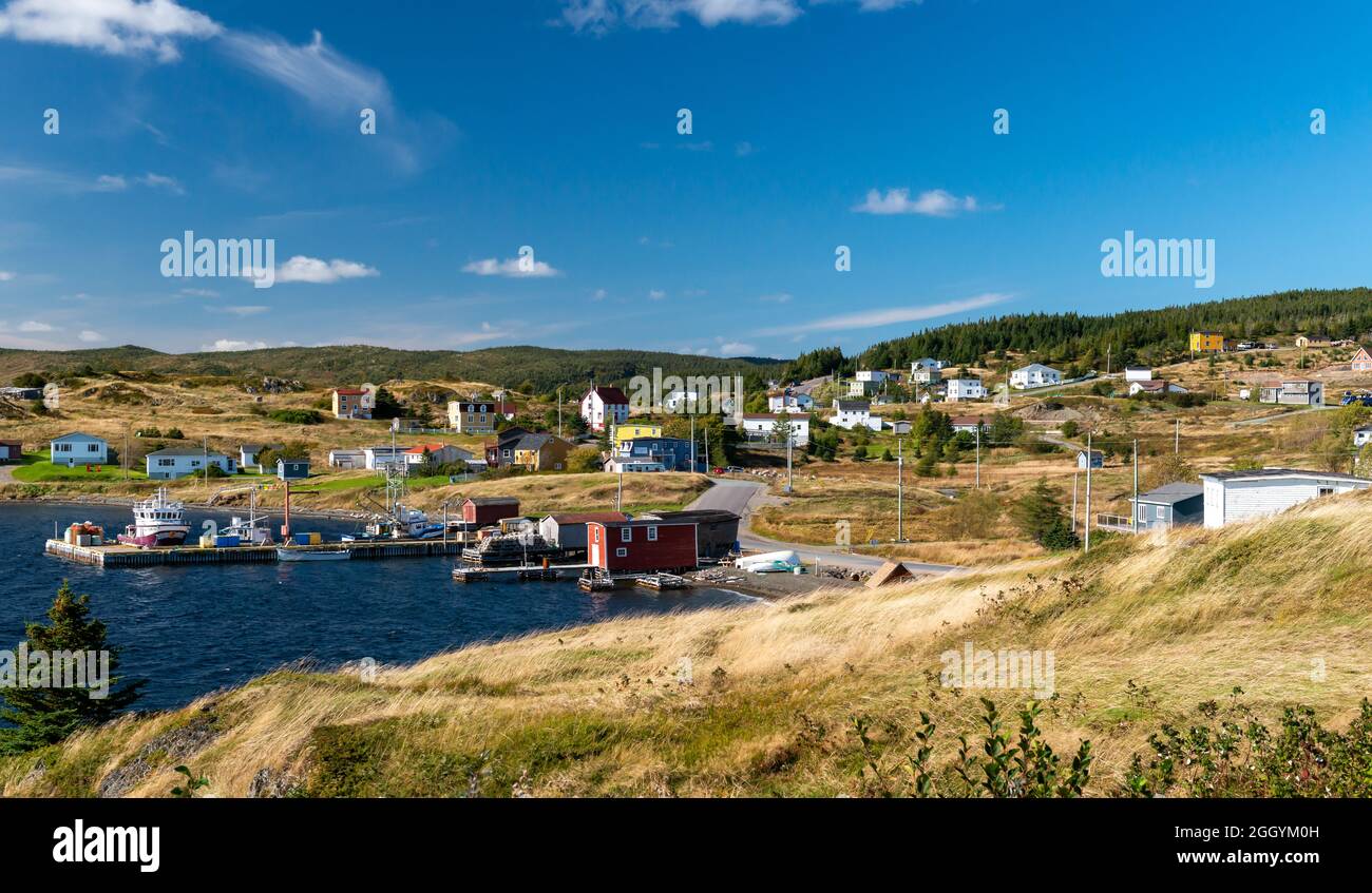 Newfoundland fishing village hi-res stock photography and images - Alamy