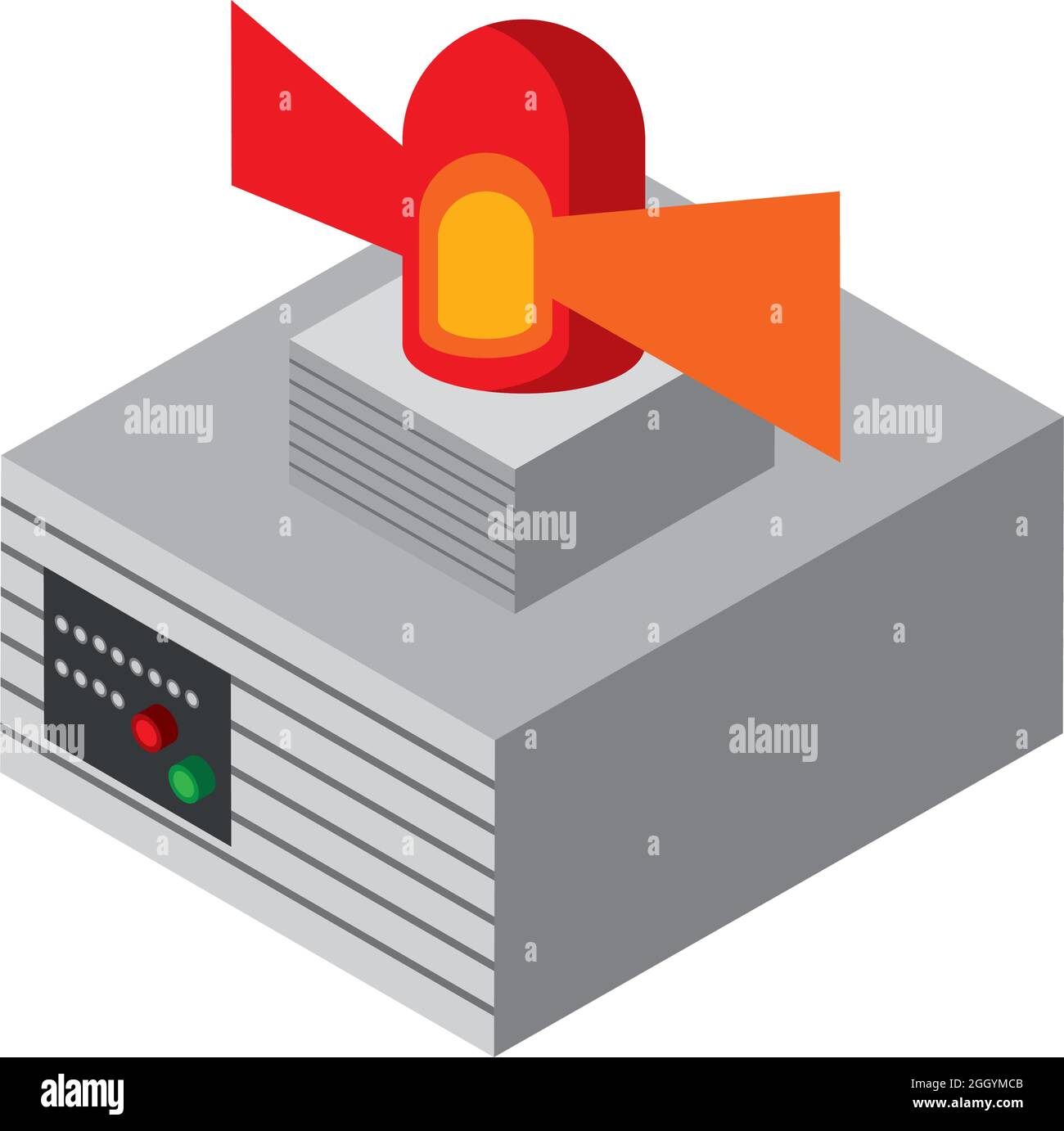 Hazard light bulb Stock Vector Images - Alamy