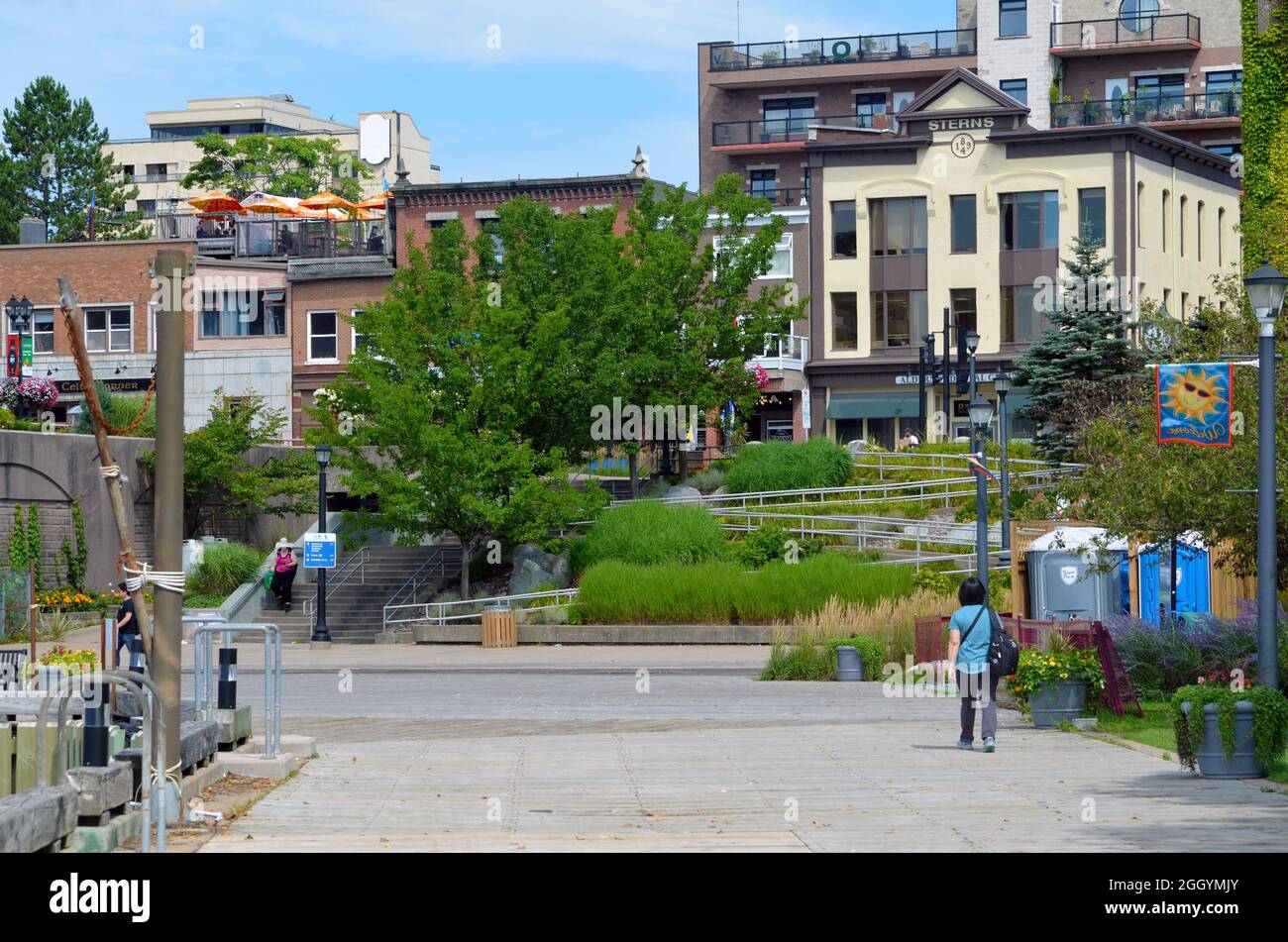 Ferry Terminal Park in downtown Dartmouth, Nova Scotia (2021 Stock ...