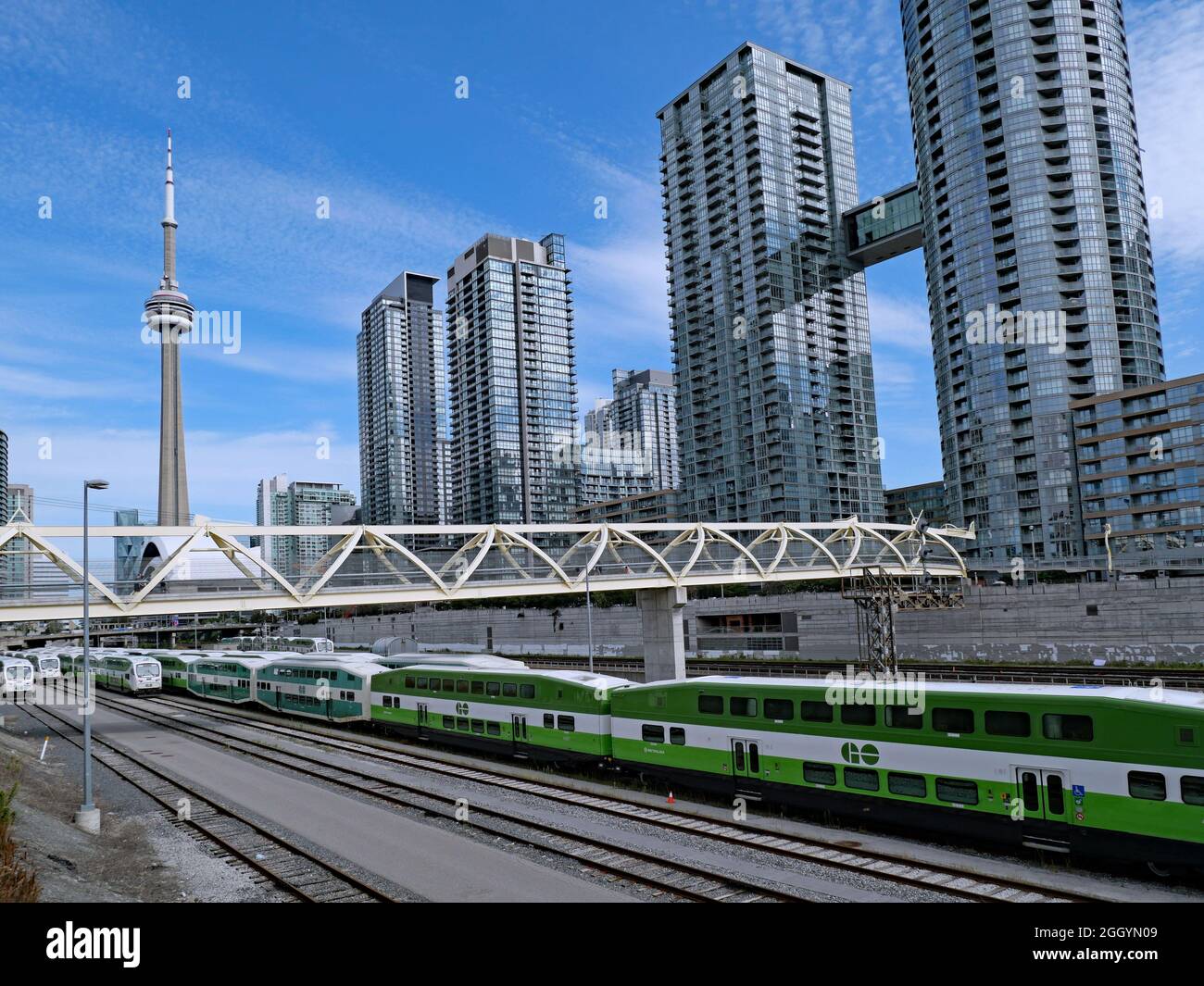 Toronto, Canada - September 3, 2021: High rise apartment buildings ...