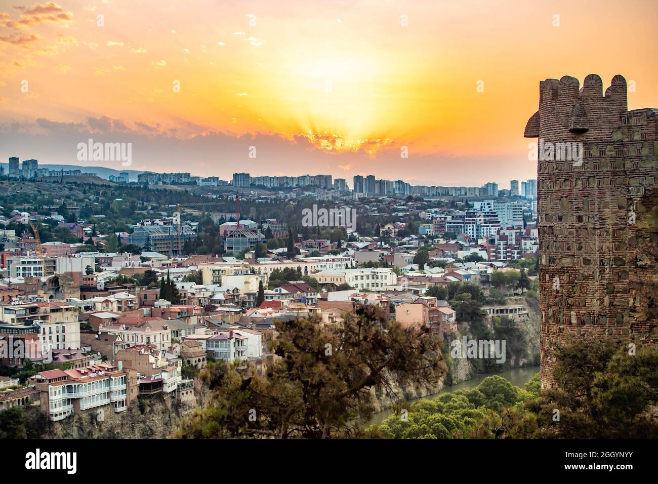 Tbilisi city center hi-res stock photography and images - Alamy